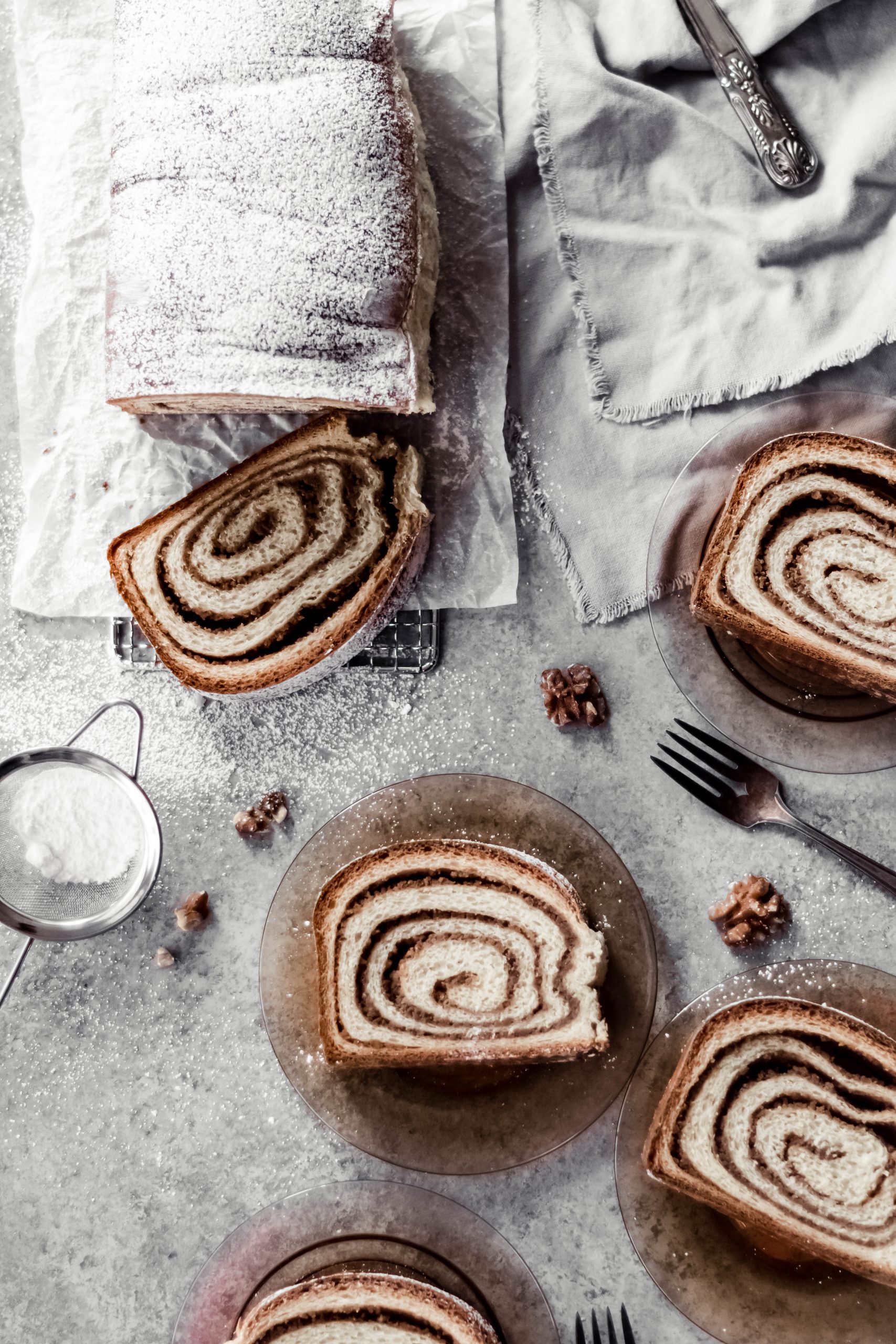 Walnut Roll Bread - Mogwai Soup Blog