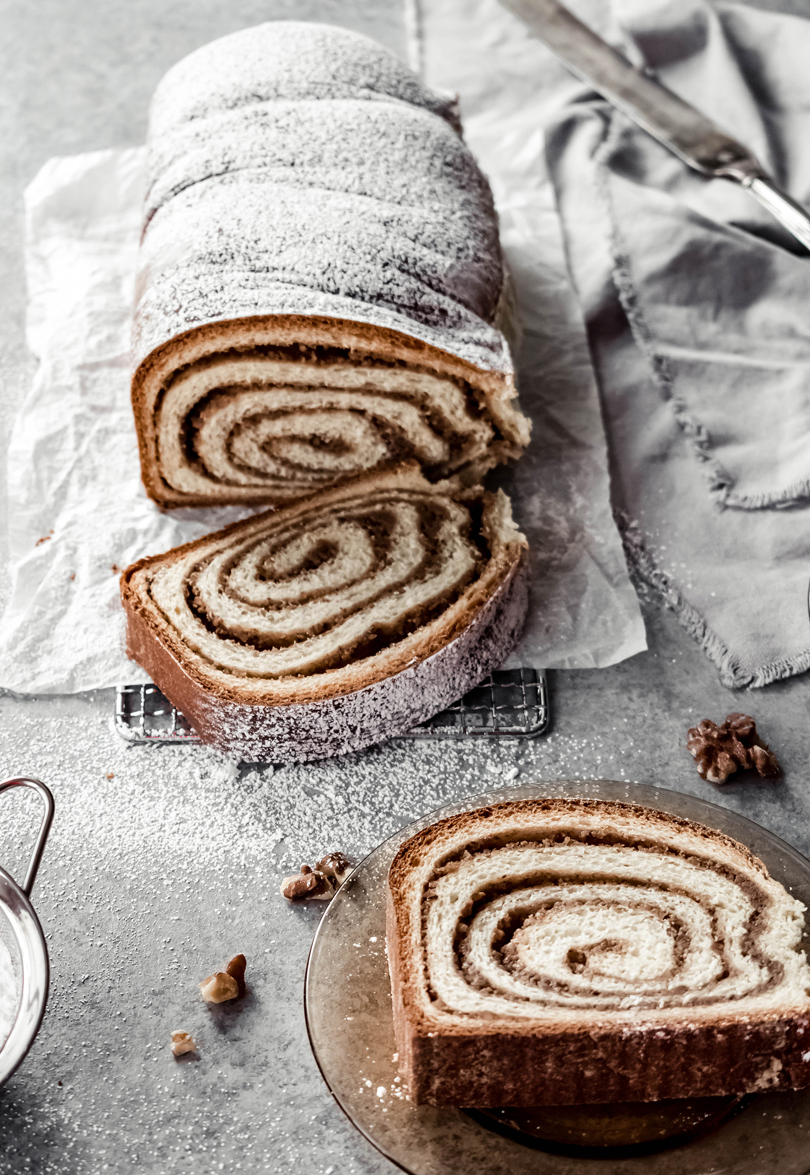 Walnut Roll Bread - Mogwai Soup Blog