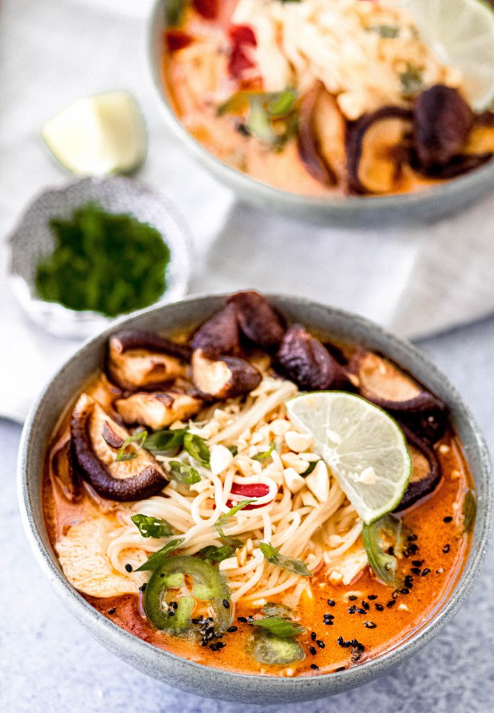 Panang Curry Noodles - Mogwai Soup Blog